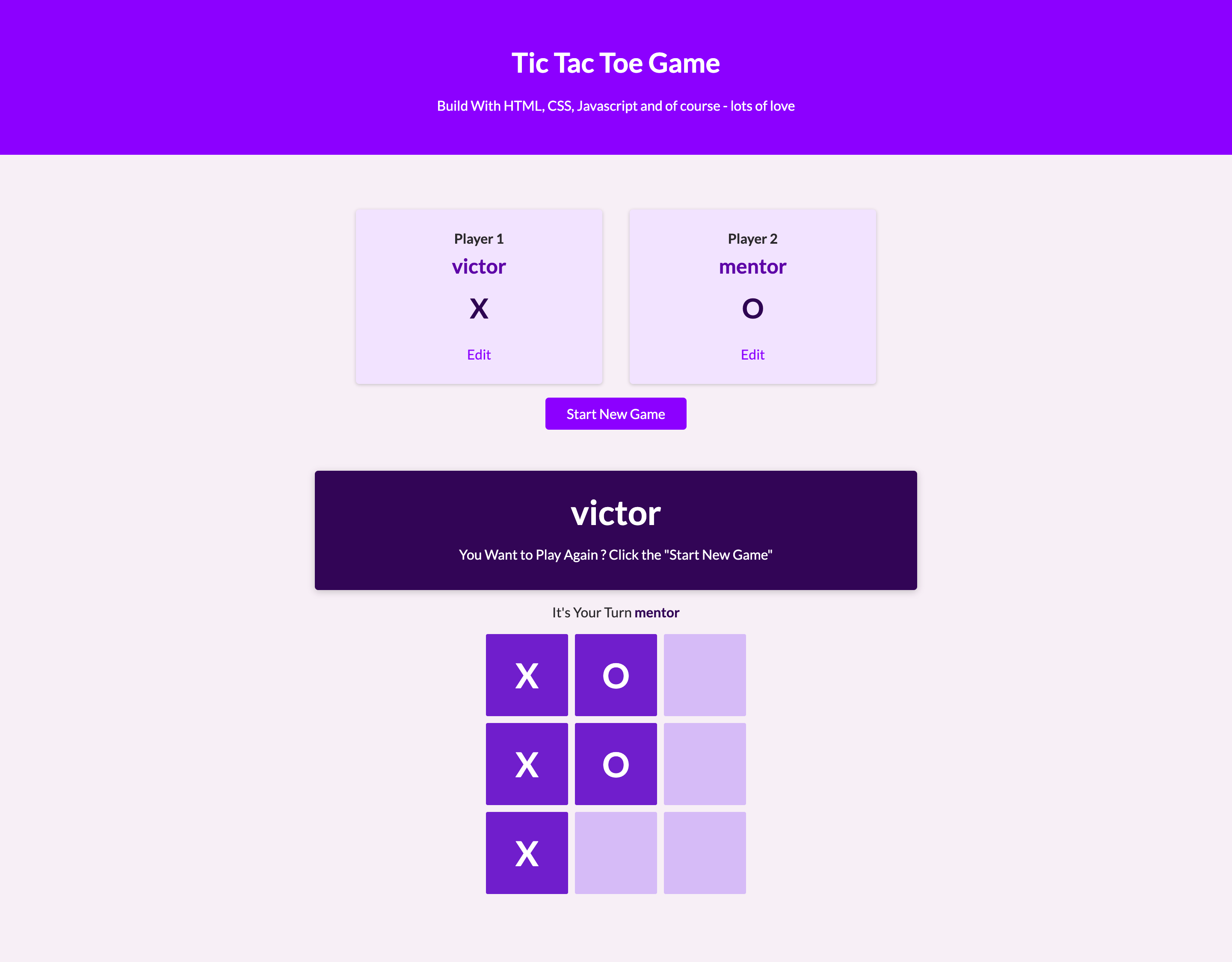 Victor Personal Portfolio
